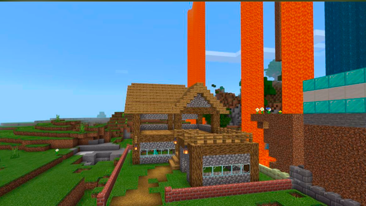 Escuela De Minecraft Ndash De Visita Construí Una Sede Para El