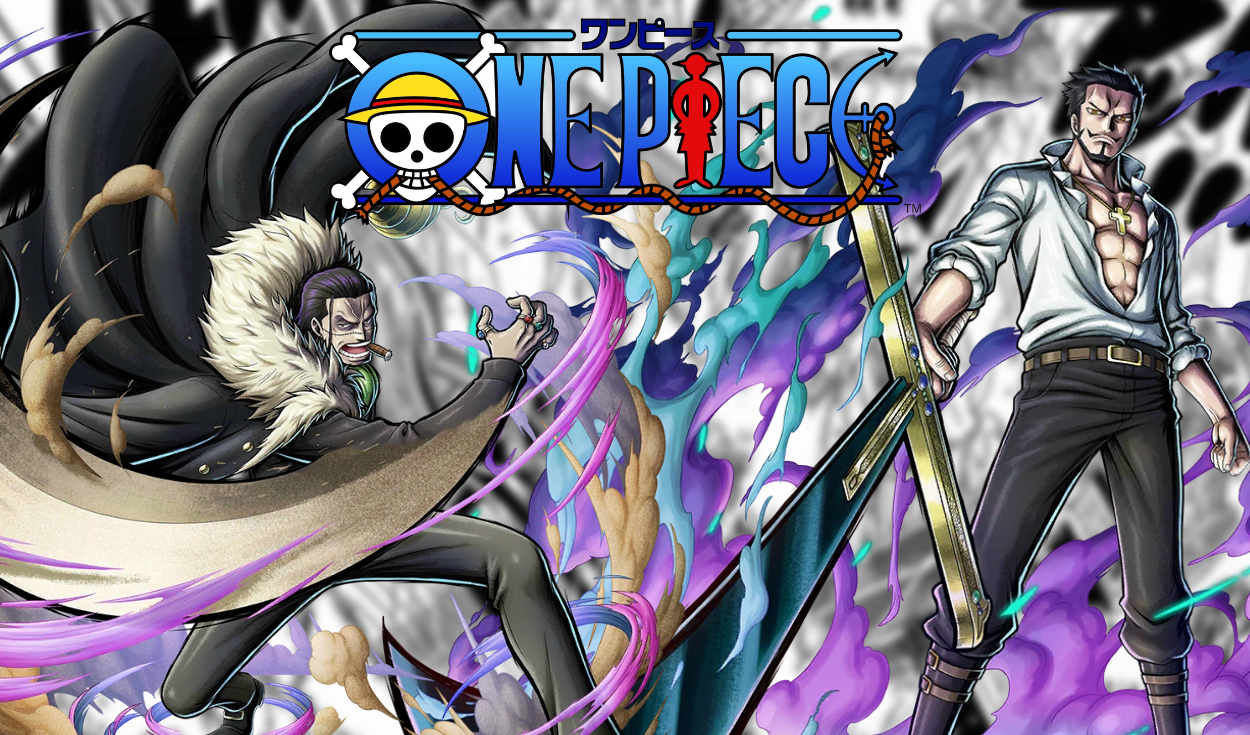 Mihawk De Una Pieza Vs Cocodrilo