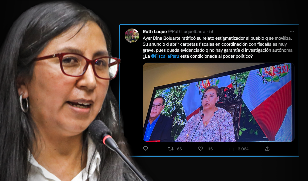 Dina Boluarte | Sigrid Bazán solicitó a la presidenta el adelanto de elecciones luego de que ...