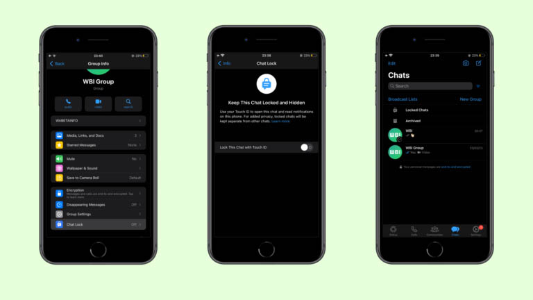 WhatsApp ya permite bloquear chats con Face ID y Touch ID - eNoticias Perú WhatsApp ya permite bloquear chats con Face ID y Touch ID - eNoticias Perú
