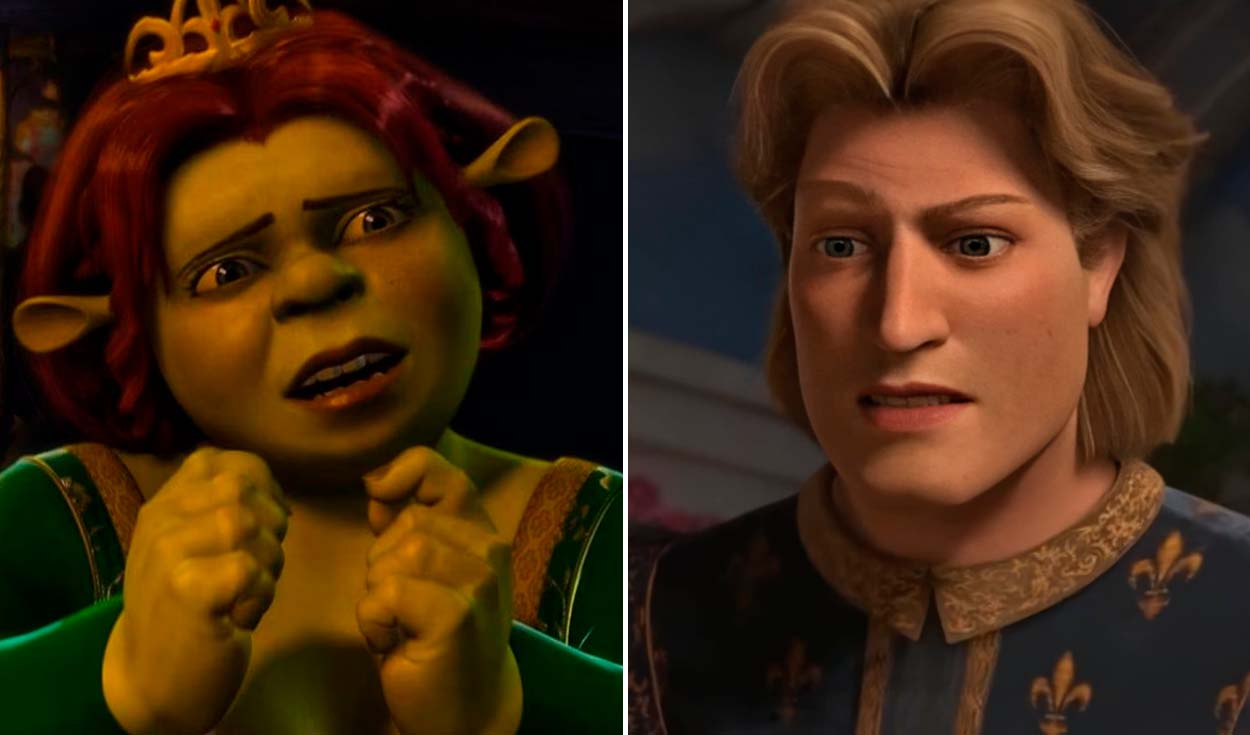 Príncipe Encantador Cabello De Shrek