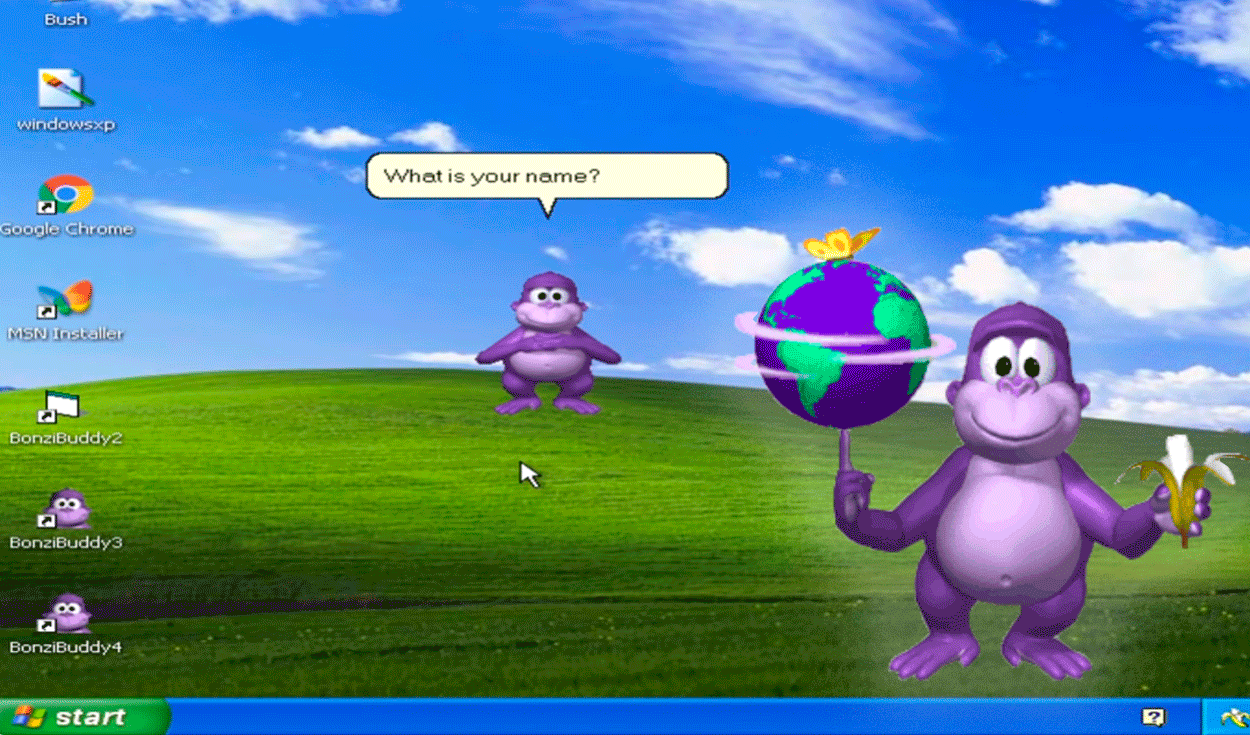 ¿Qué era Bonzi Buddy, el inocente mono morado que arruinó miles de ...