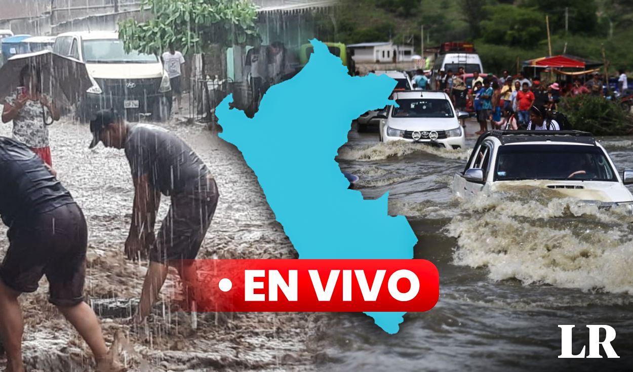 Lluvias En Perú En Vivo Intensas Precipitaciones Azotan Provincias De
