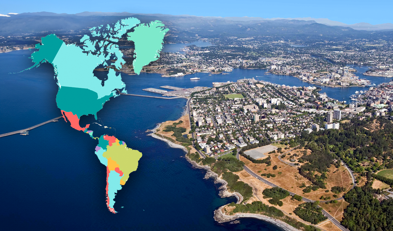 Mapa Mundial De La Isla Victoria Magallanes Y La Primera Vuelta Al