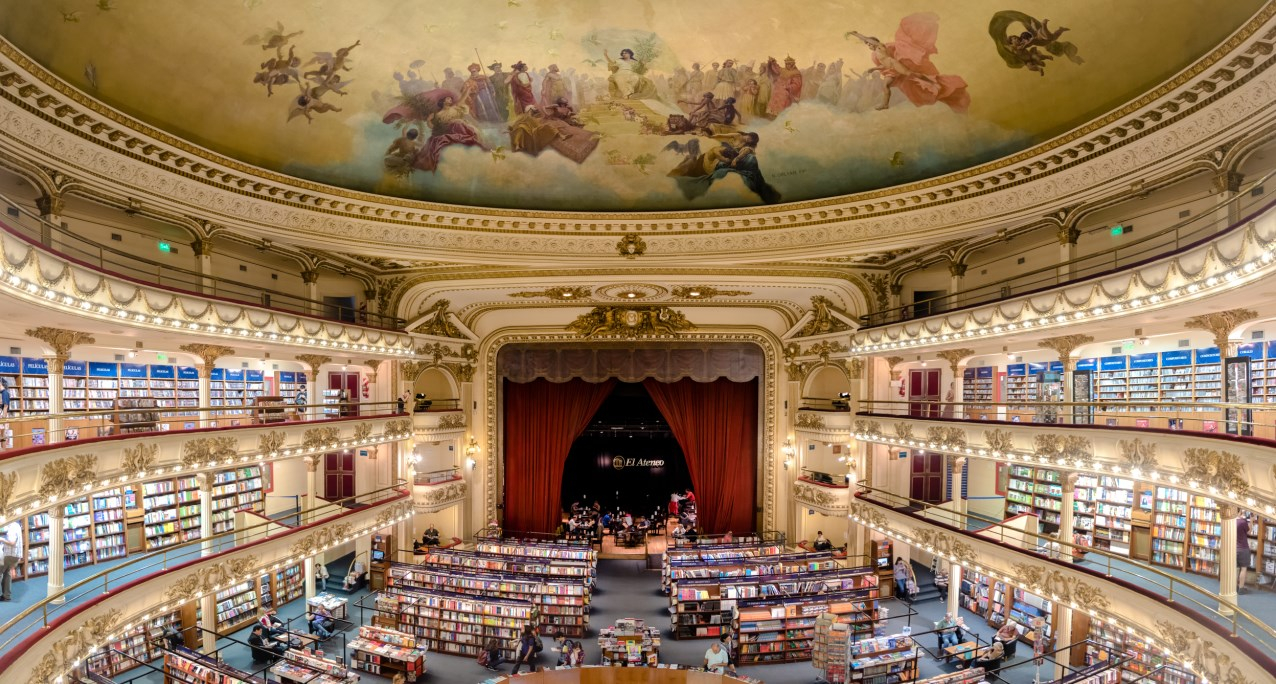 El país de América Latina con la librería más bella del mundo: tiene ...