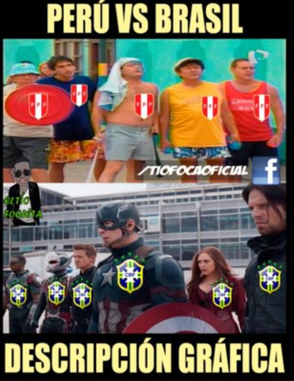 Per Vs Brasil Estos Son Los Memes Que Circulan En Facebook A Una