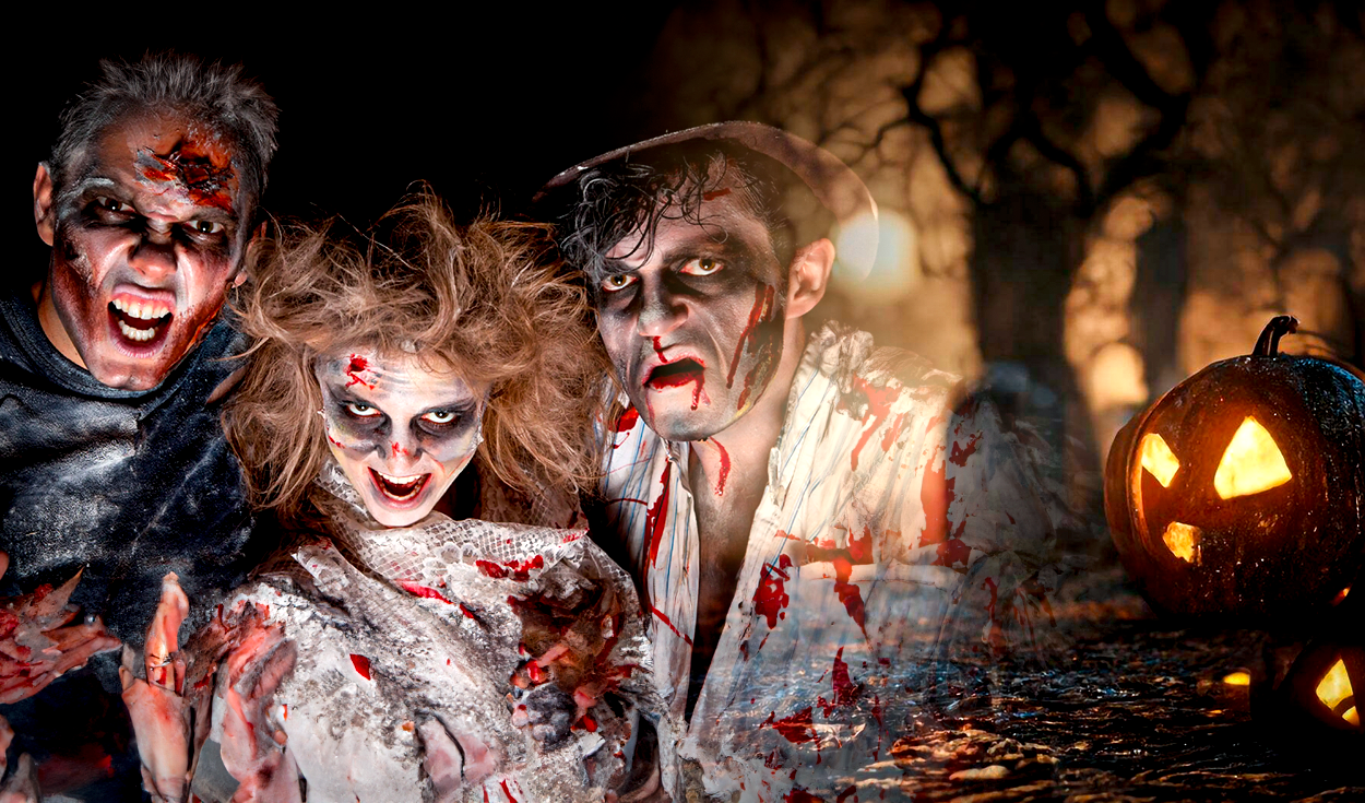 Fiesta De Halloween-fantasmas Y Terror