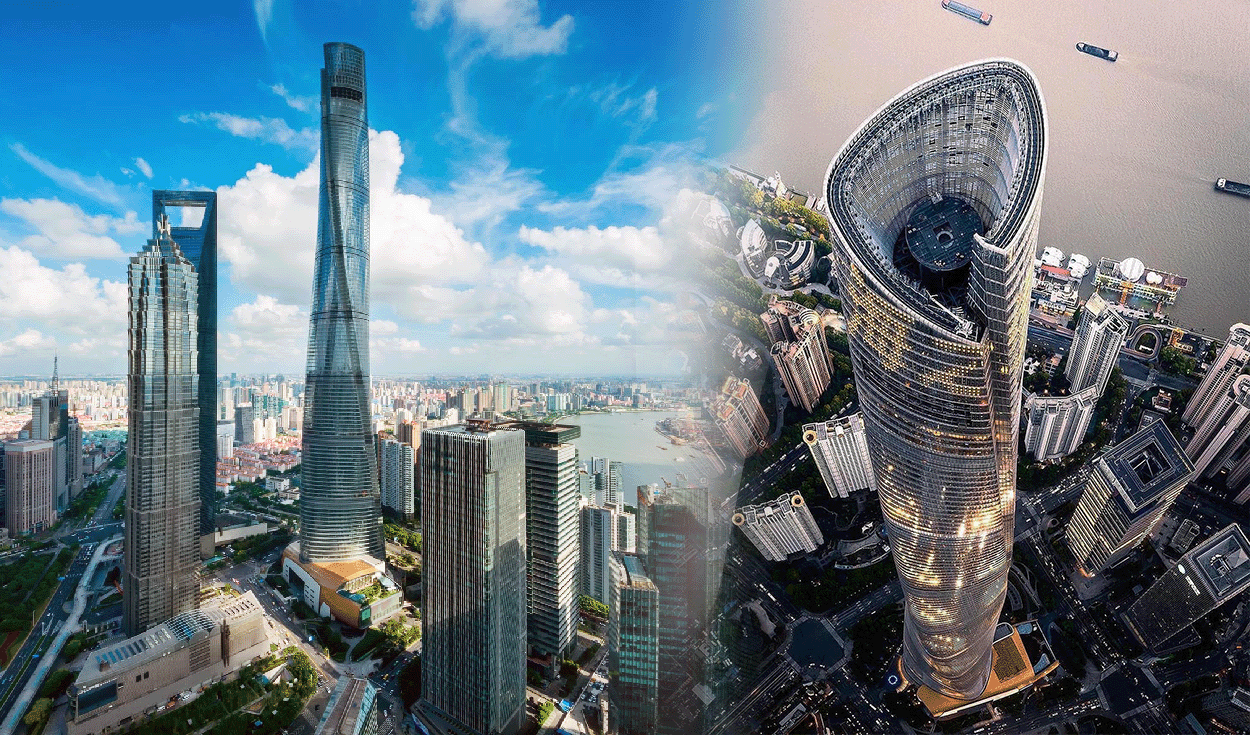 Rascacielos Edificios Torre Shanghai 4.900+ Torre De Shanghái